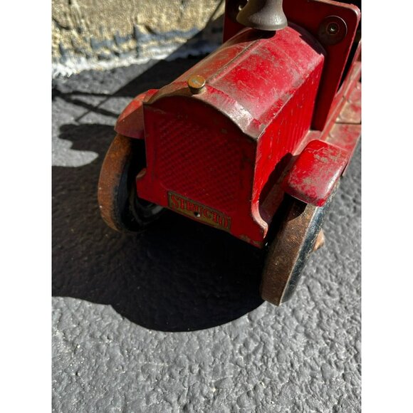 Structo | Toys | Antique 93s Structo Fire Engine Pumper Truck Pressed ...